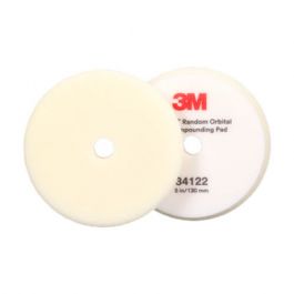 3M FOAM POLISHING PAD WHITE 130MM 2 PIECES