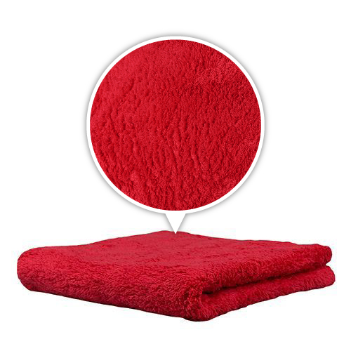 D CON HAPPY END EDGELESS MICROFIBER TOWEL RED 40 X 40CM